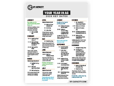 Your Free 2026 Agriculture Calendar: Key Dates Every Dealer Should Have ...